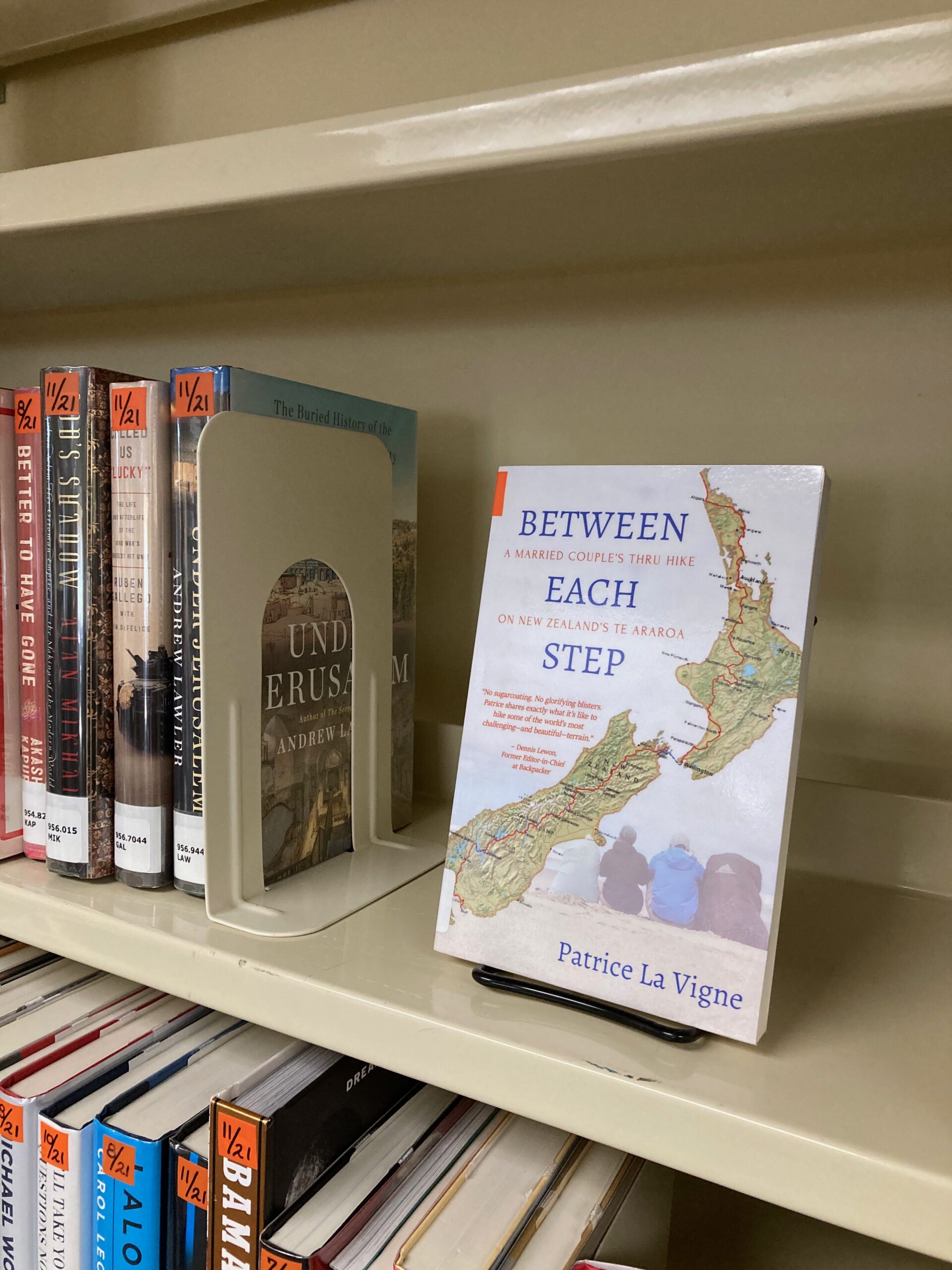 Te Araroa Book Progress: Volume 14 - Libraries are an author’s friend ...