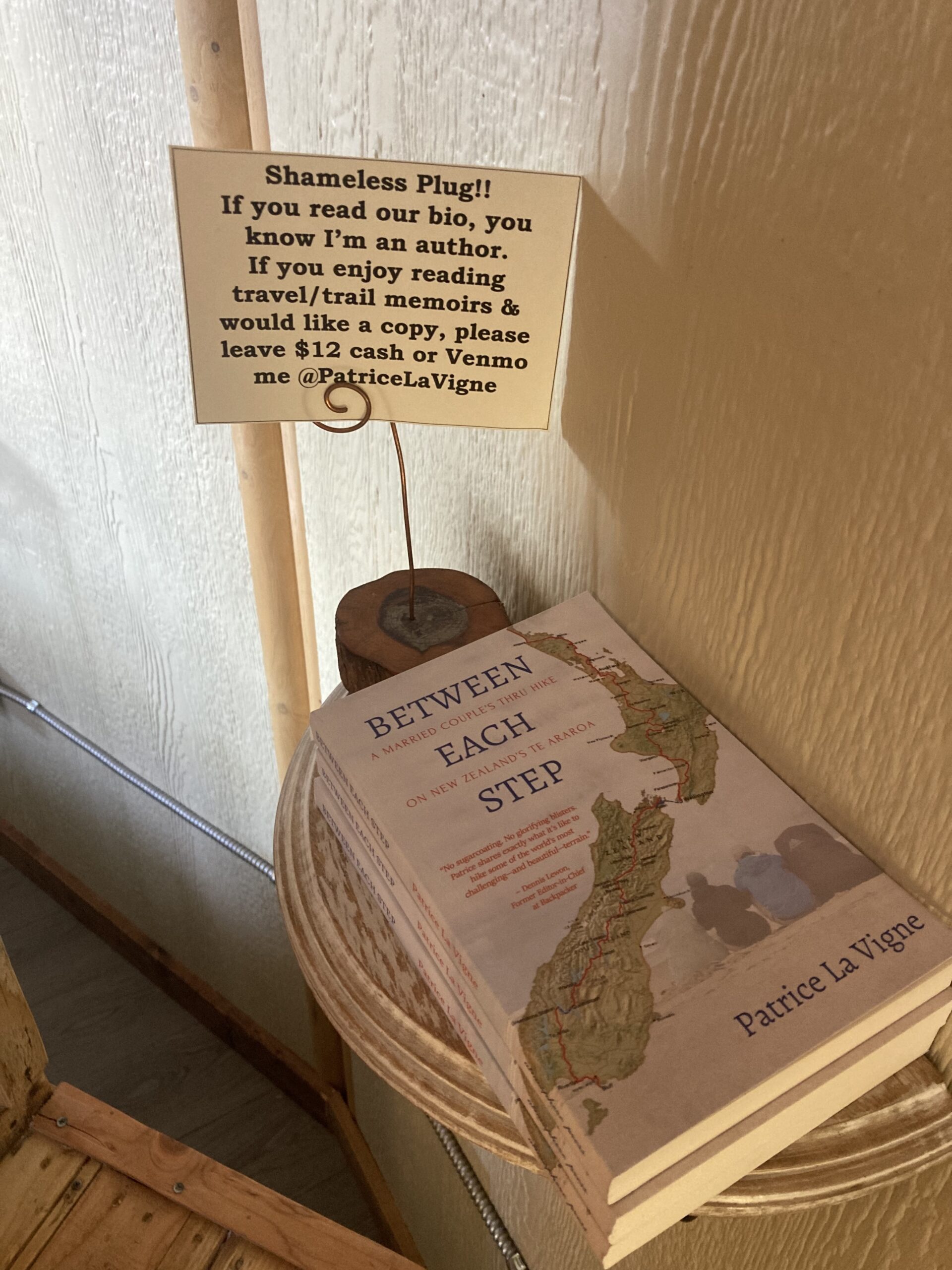 Te Araroa Book Progress: Volume 15 - MY BOOK IS TWO YEARS OLD ...